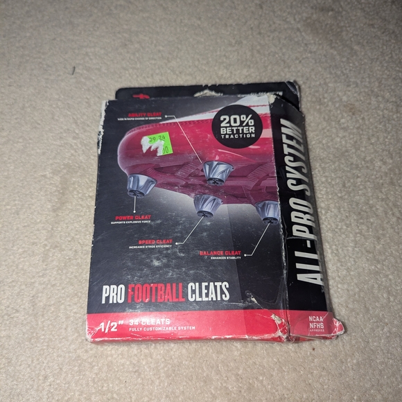 Other | New All Pro System 12 Football Cleats | Poshmark